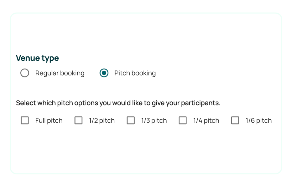 Pitch Booking - LetsReg